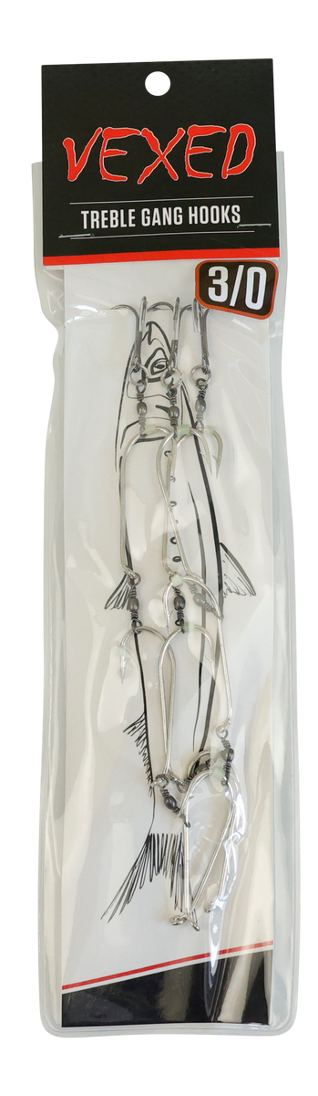 Vexed Treble Gang 3pk – TackleWest