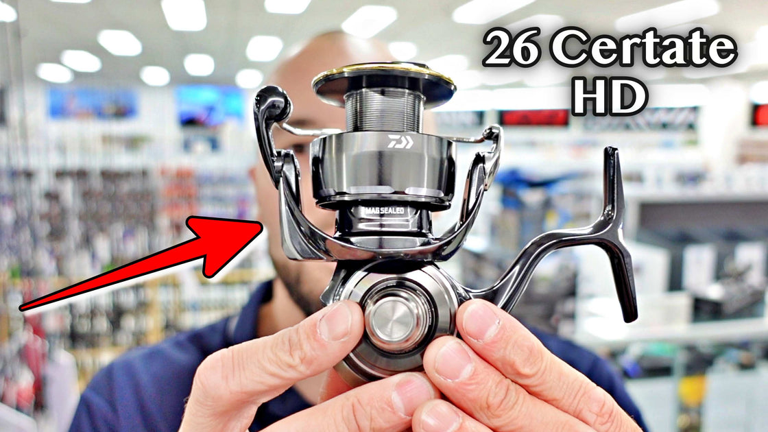 DAIWA 26 CERTATE HD | The Latest Spinning Reel – TackleWest
