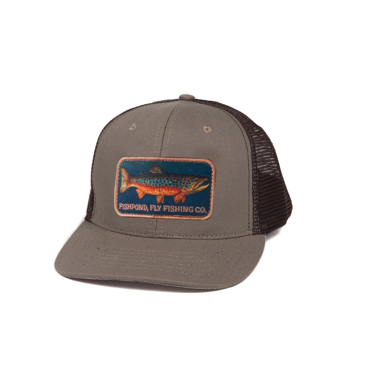 Fishpond Local Hat Sandstone/Brown – TackleWest