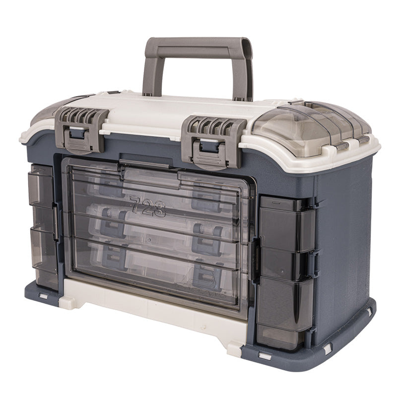Plano 728001 Angled System Tackle Box 3600 Blue/Silver – TackleWest