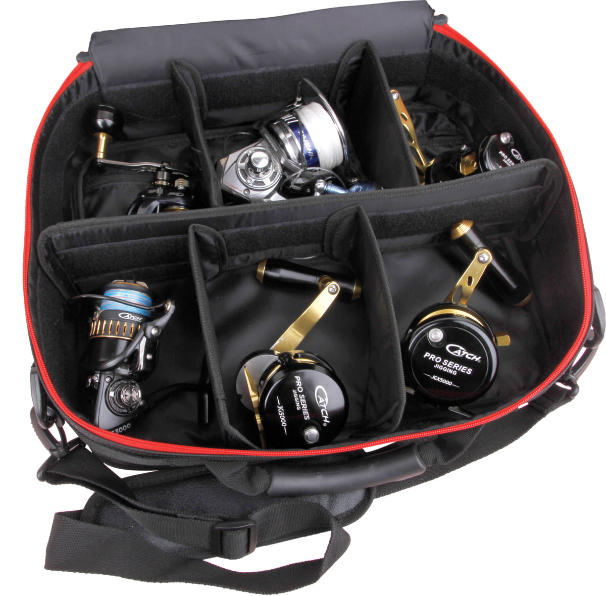 Catch 6 Compartment Reel Bag – TackleWest