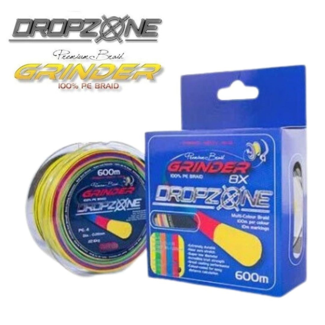 Grinder Pro Braid Drop Zone 600m – TackleWest