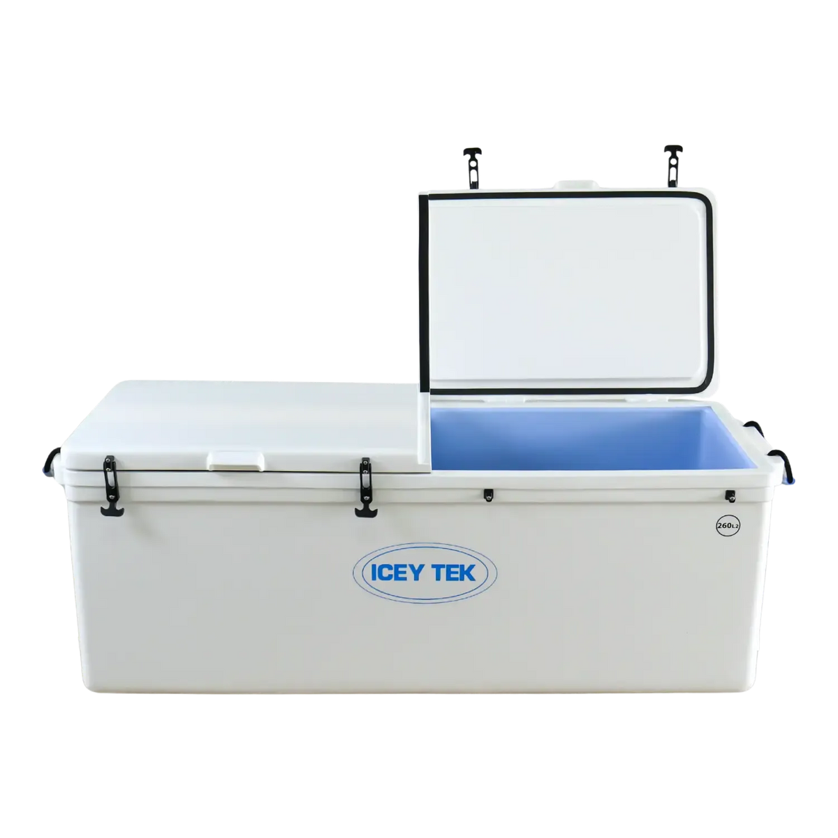 Icey Tek Split Lid Cooler 260 litre White – TackleWest
