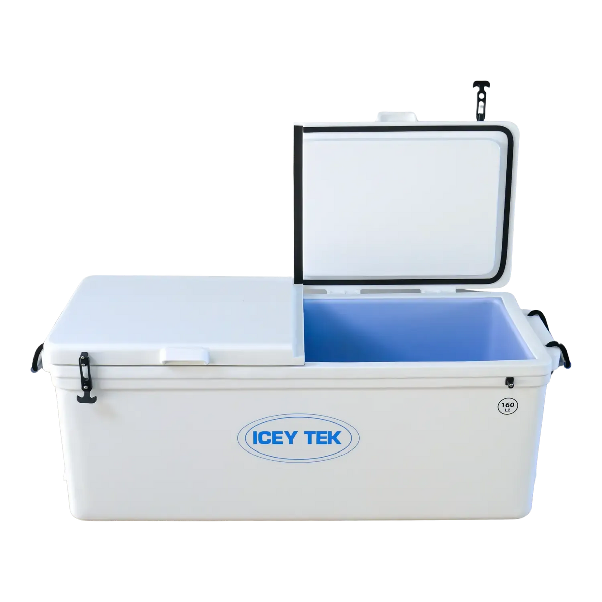 Icey Tek Split Lid Cooler 160 litre White – TackleWest