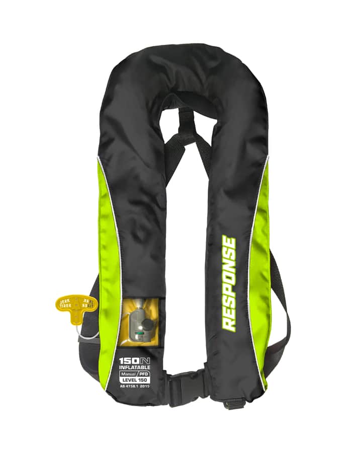 Response Manual Inflatable PFD Green – TackleWest