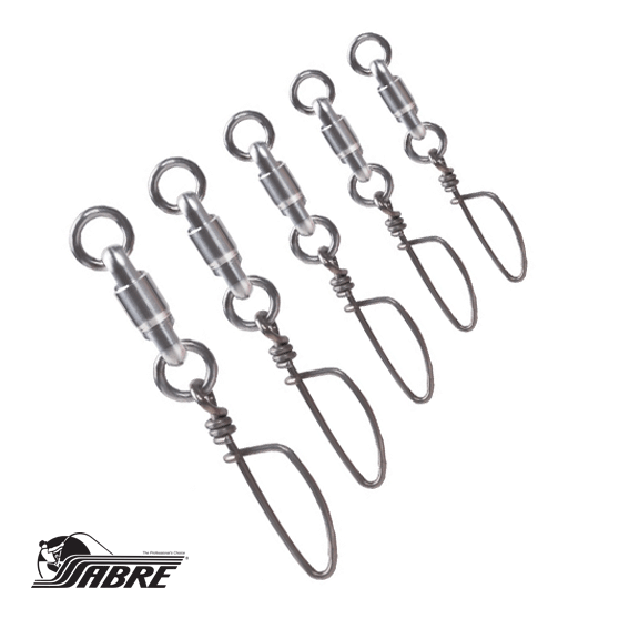 Sabre Super Snap Ball Bearing Snap Swivel 2-pack – TackleWest