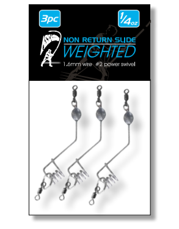 Assassin Slide Non Return Weighted 3PP – TackleWest