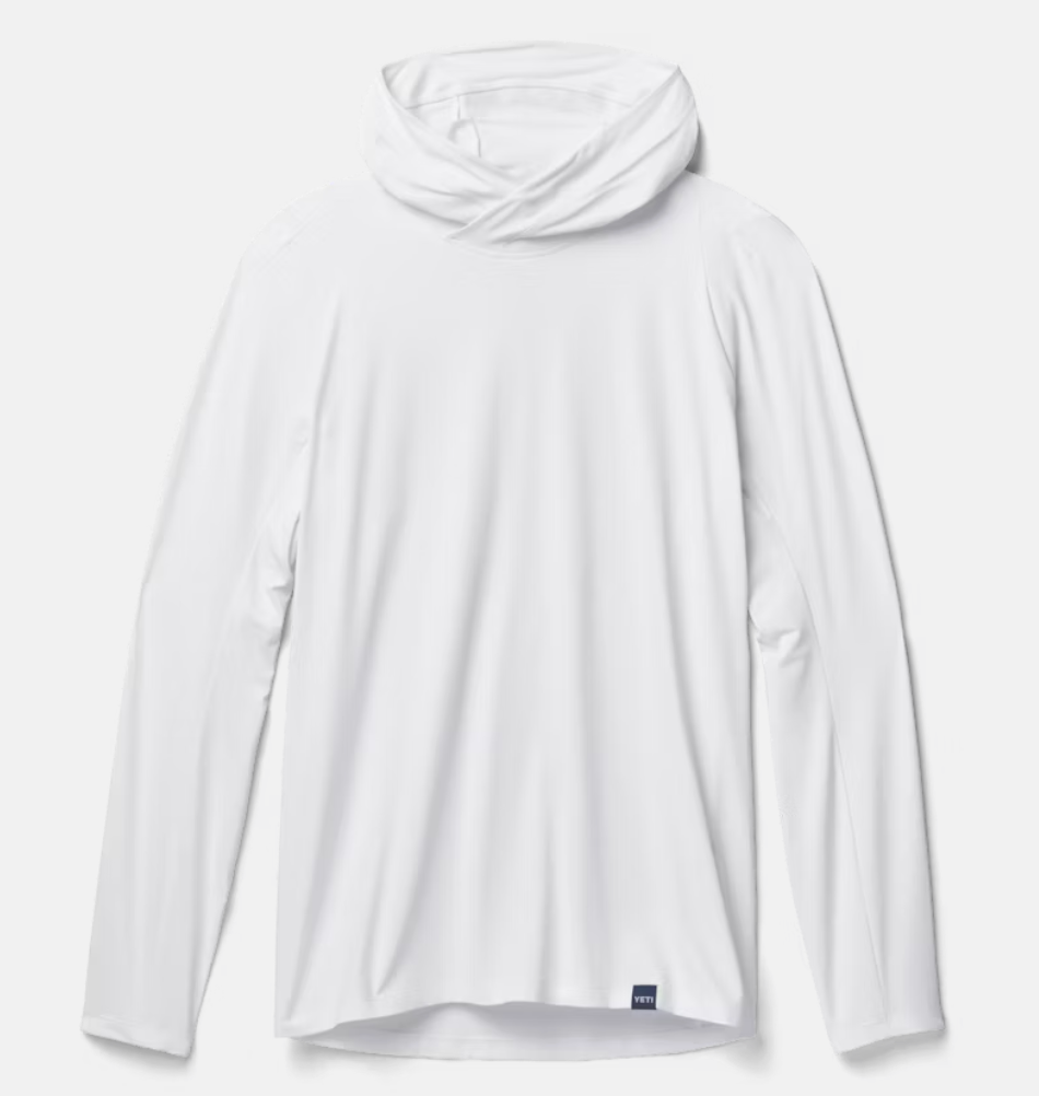 Yeti Hooded Sunshirt White – TackleWest