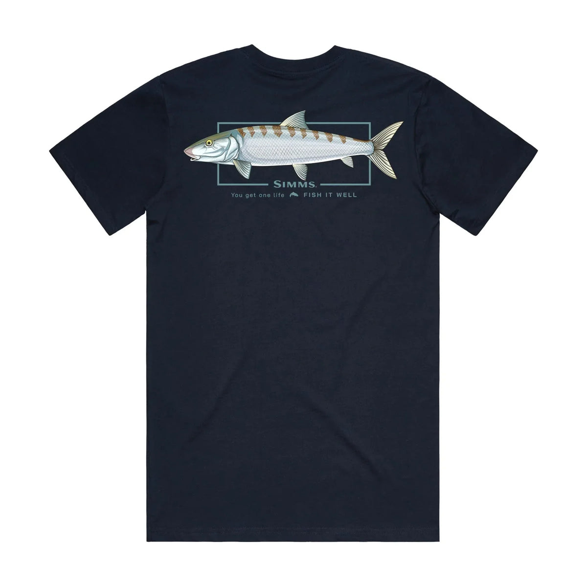 Simms S25 Artist Tee Shirt Bonefish – TackleWest
