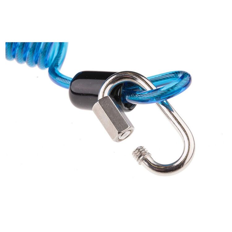 Toit Tether, Blue Coil Lanyard – TackleWest
