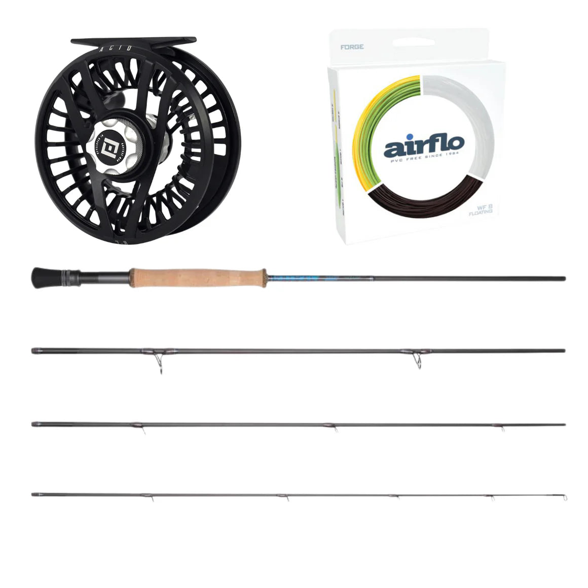 Primal Smash 9ft 9wt Combo Smash rod, Flylab Acid reel, Airflo flyline ...