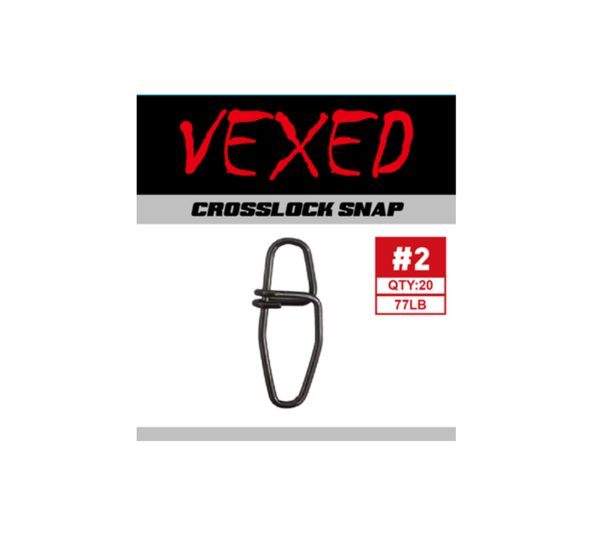 Vexed Crosslock Snap 20-pack – TackleWest