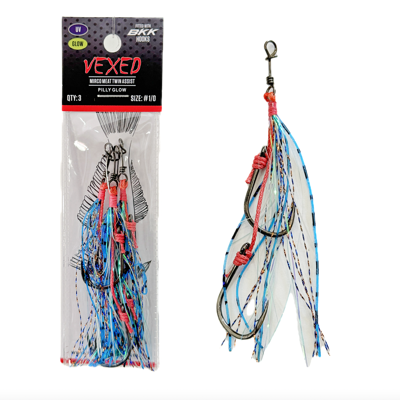 Vexed Micro Meat Twin Assist 3pk – TackleWest