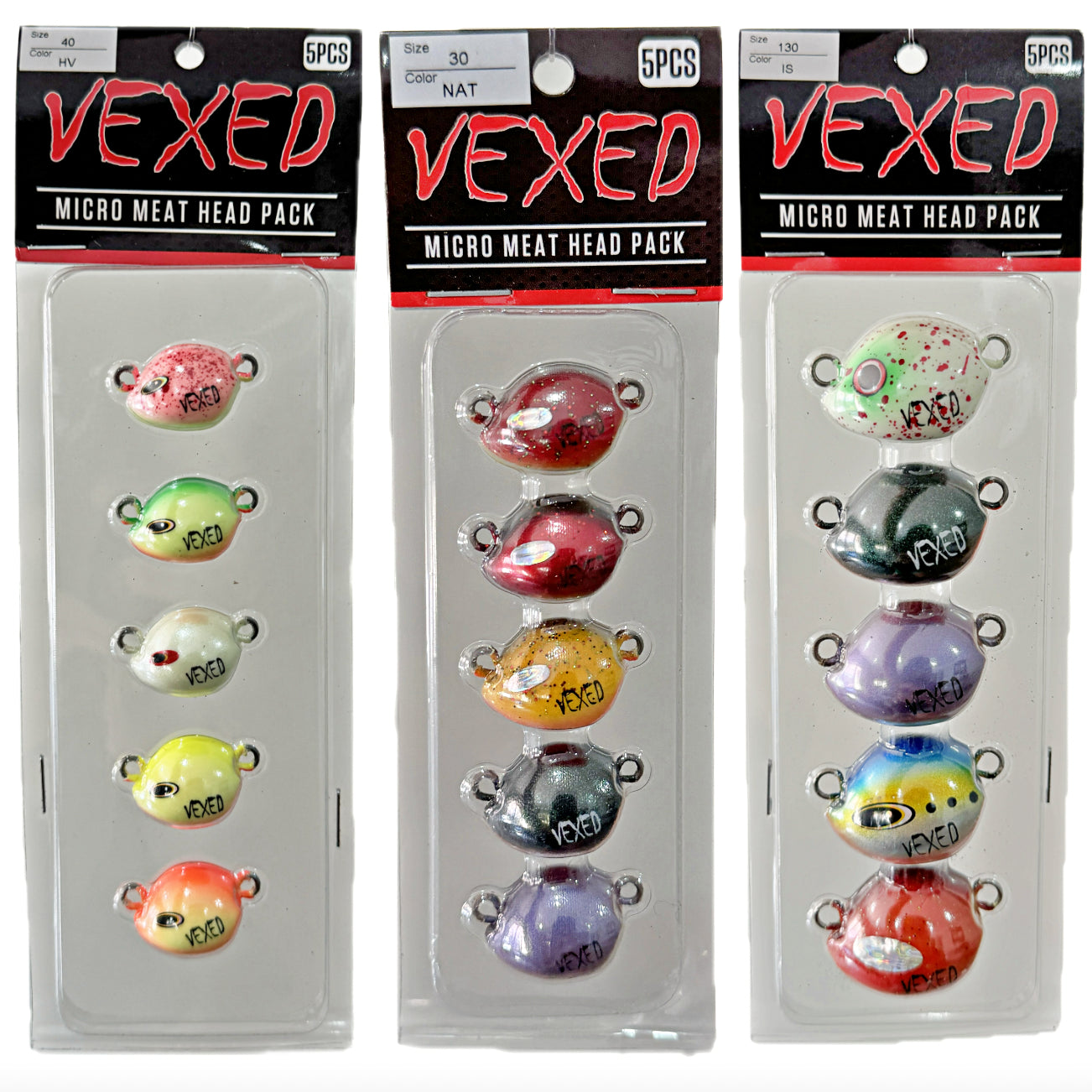 Vexed Micro Meat Spare Head 5pk – TackleWest