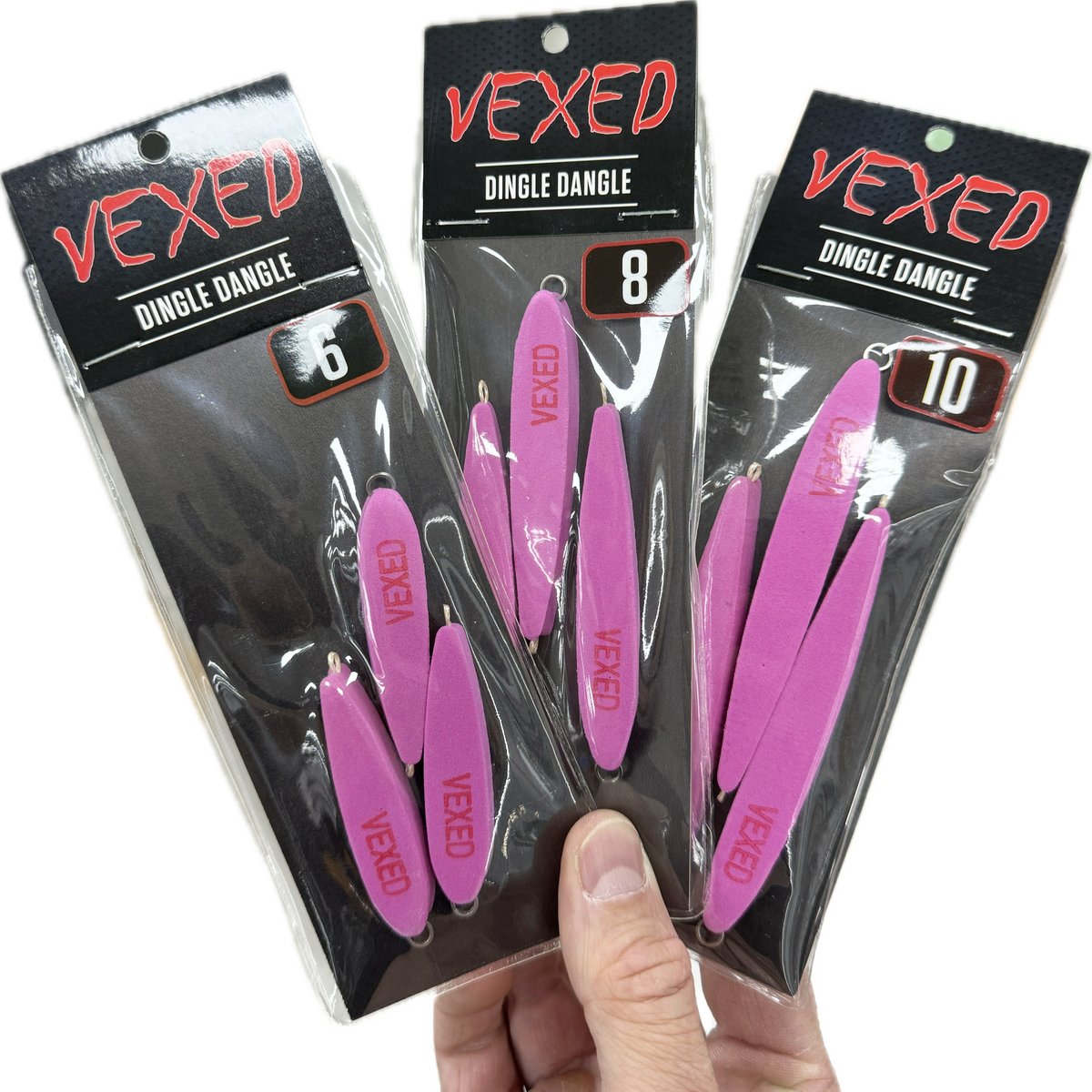 Vexed Pink Dingle Dangle 3pk – TackleWest