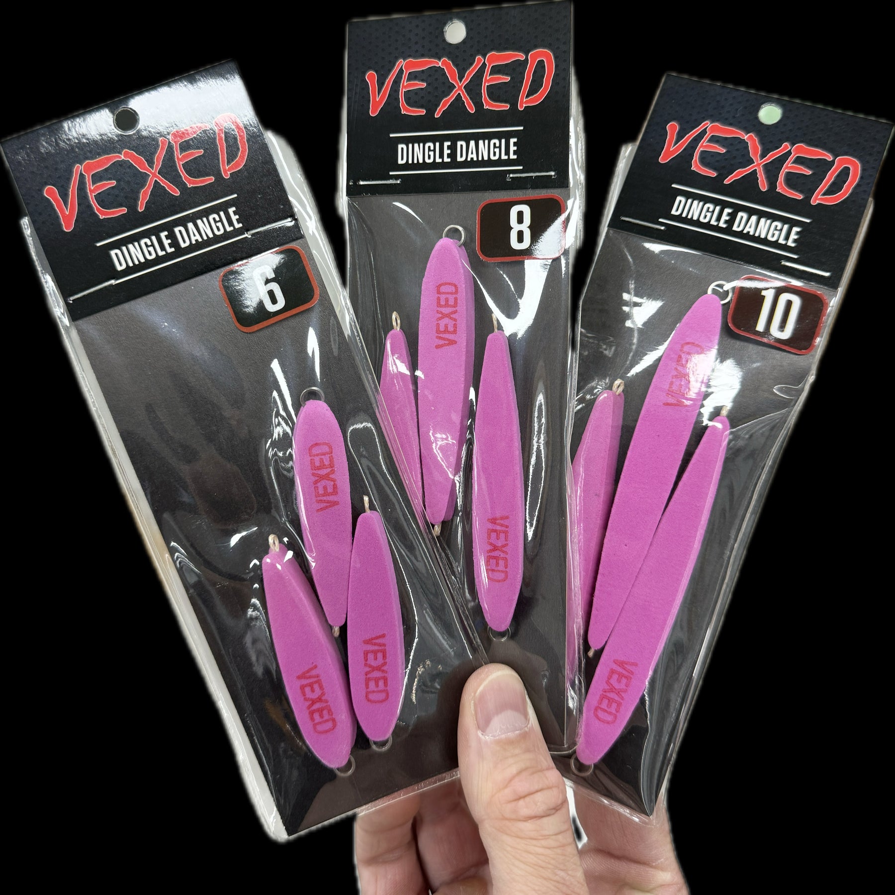 Vexed Pink Dingle Dangle 3pk – TackleWest