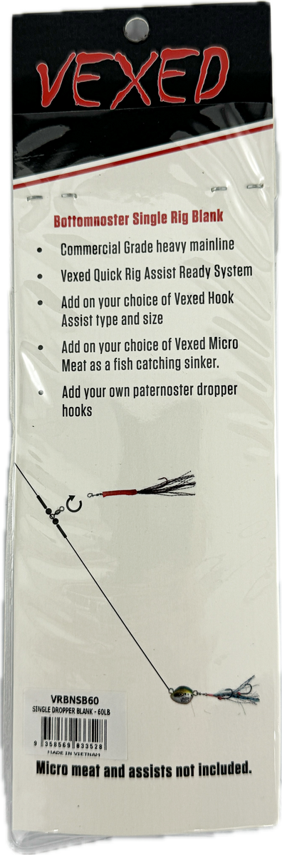 Vexed Singlenoster Rig Blank 3pk – TackleWest