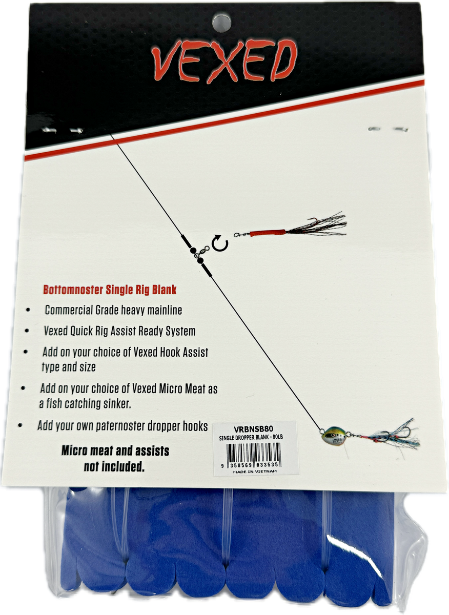 Vexed Triplenoster Rig Blank 3pk – TackleWest