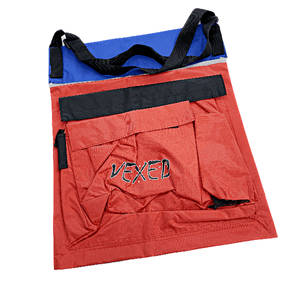 Vexed Deluxe Wading Bag Blue/Red – TackleWest