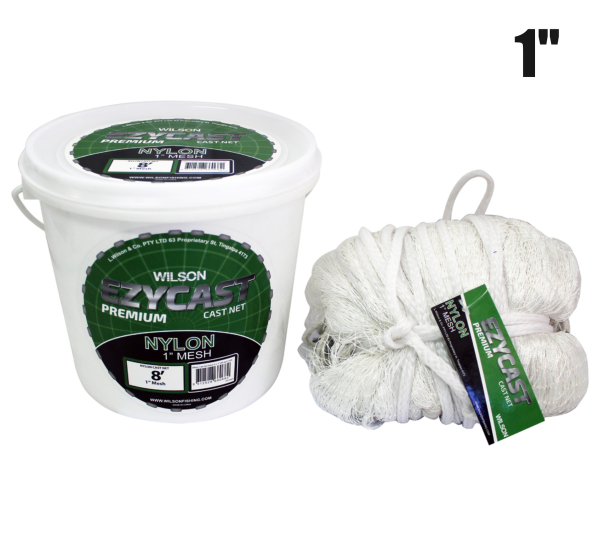 Wilson Ezi-Cast Cast Net Nylon 1inch Mesh – TackleWest