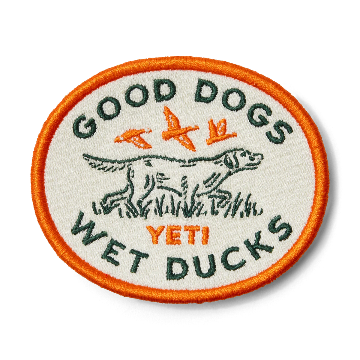 Yeti Collectors Patch Good Dogs Orange – TackleWest