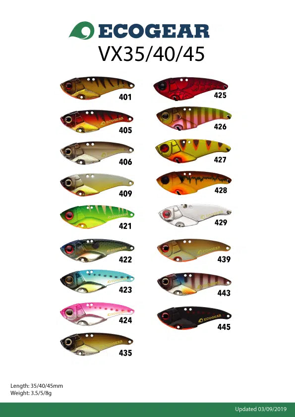 Ecogear VX45 Blade – TackleWest