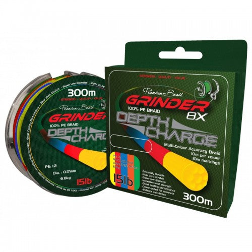 Grinder Pro Braid Depth Charge 300m – TackleWest