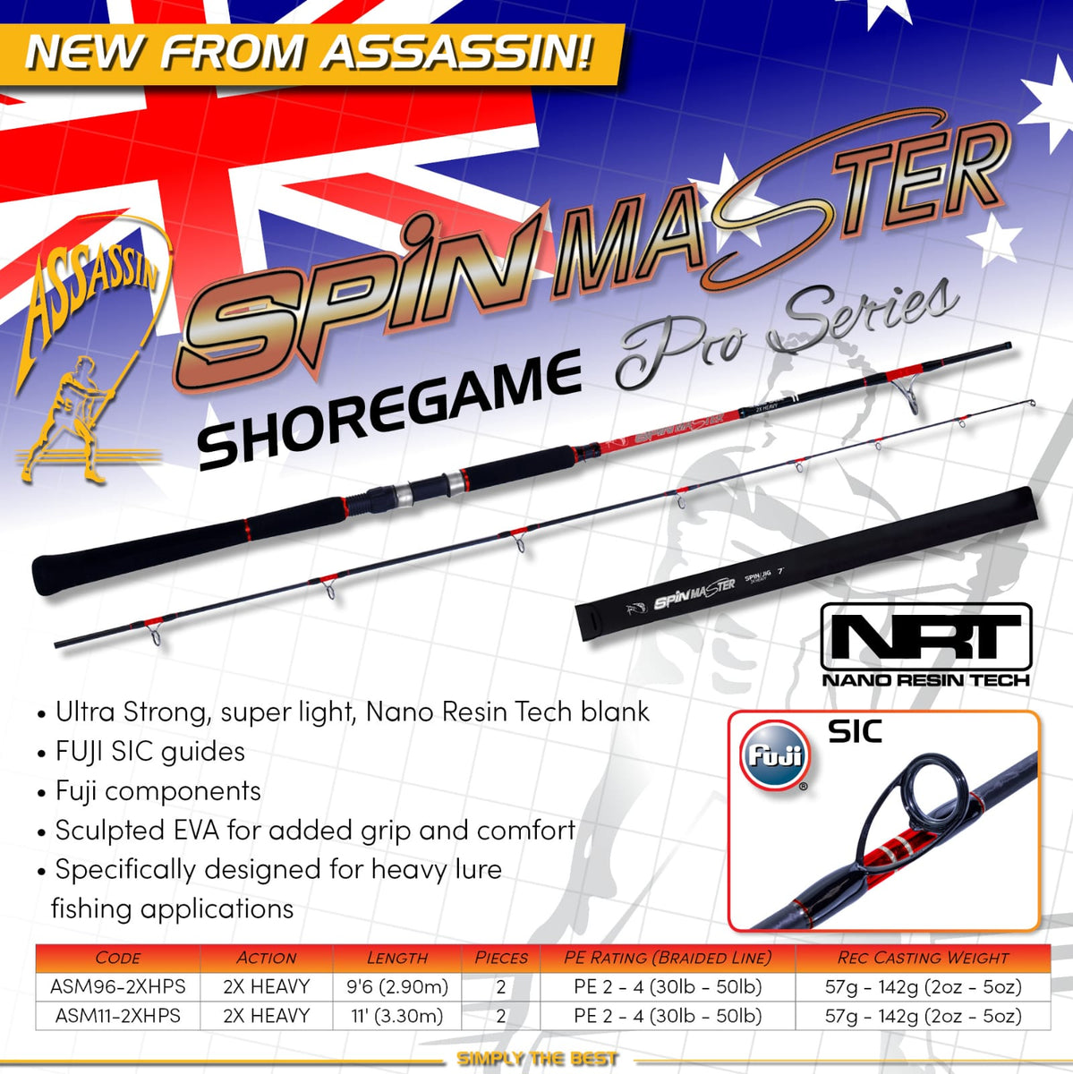 Assassin Spinmaster Pro Shore Game – TackleWest